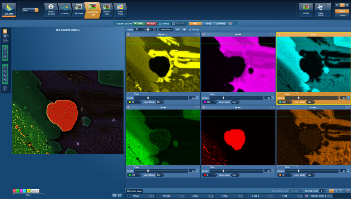 AZtecLive and Ultim Max - Nanoanalysis - Oxford Instruments