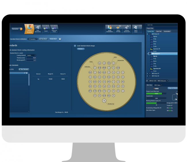 AZtecWAVE - WDS Software - Nanoanalysis - Oxford Instruments
