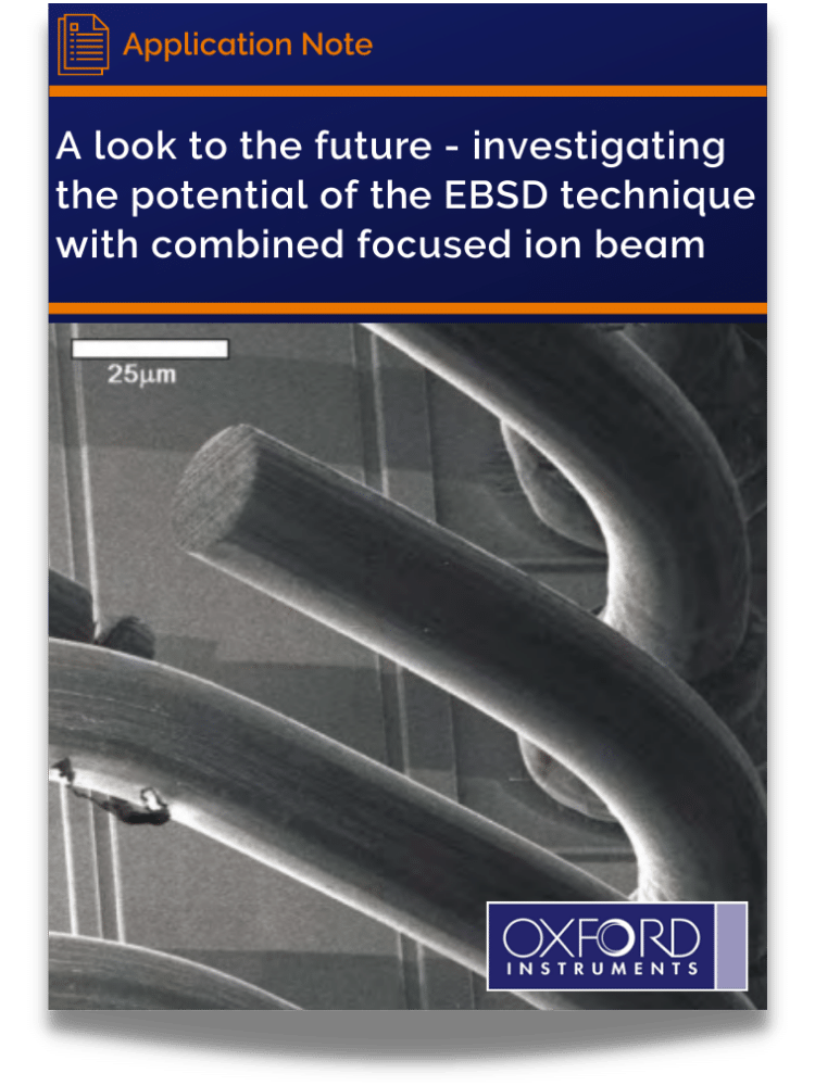 A look to the future: investigating the potential of the EBSD technique ...